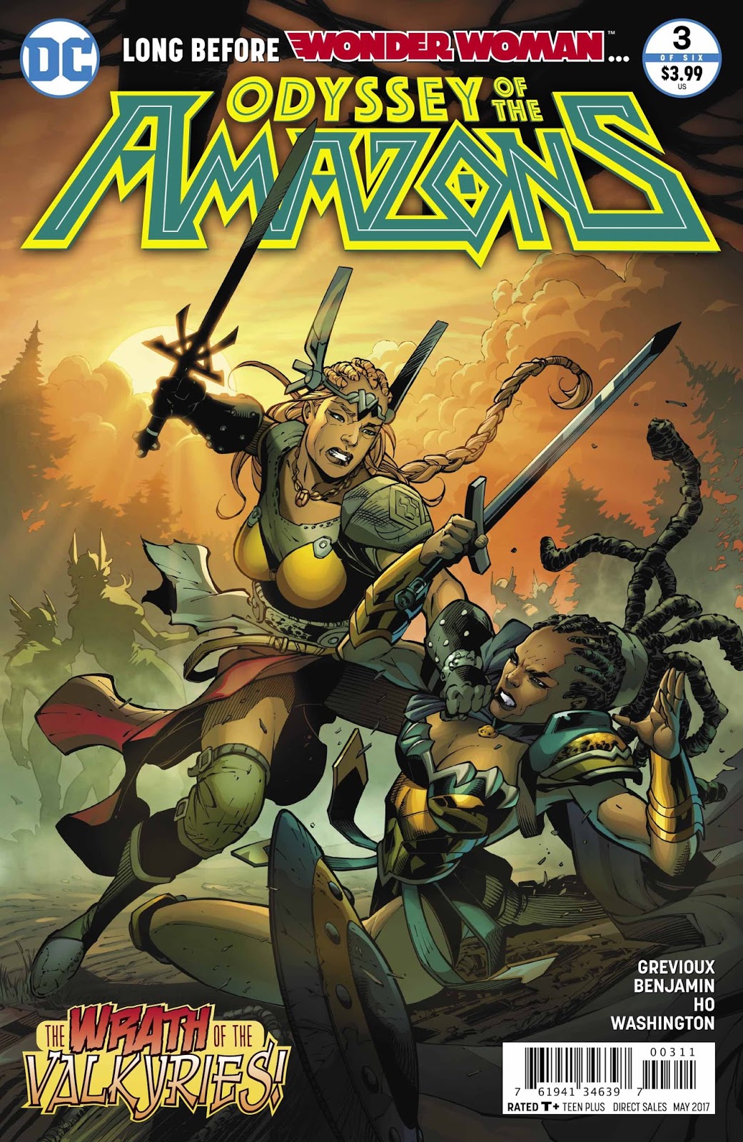 Weird Science DC Comics: PREVIEW: Odyssey of the Amazons #3