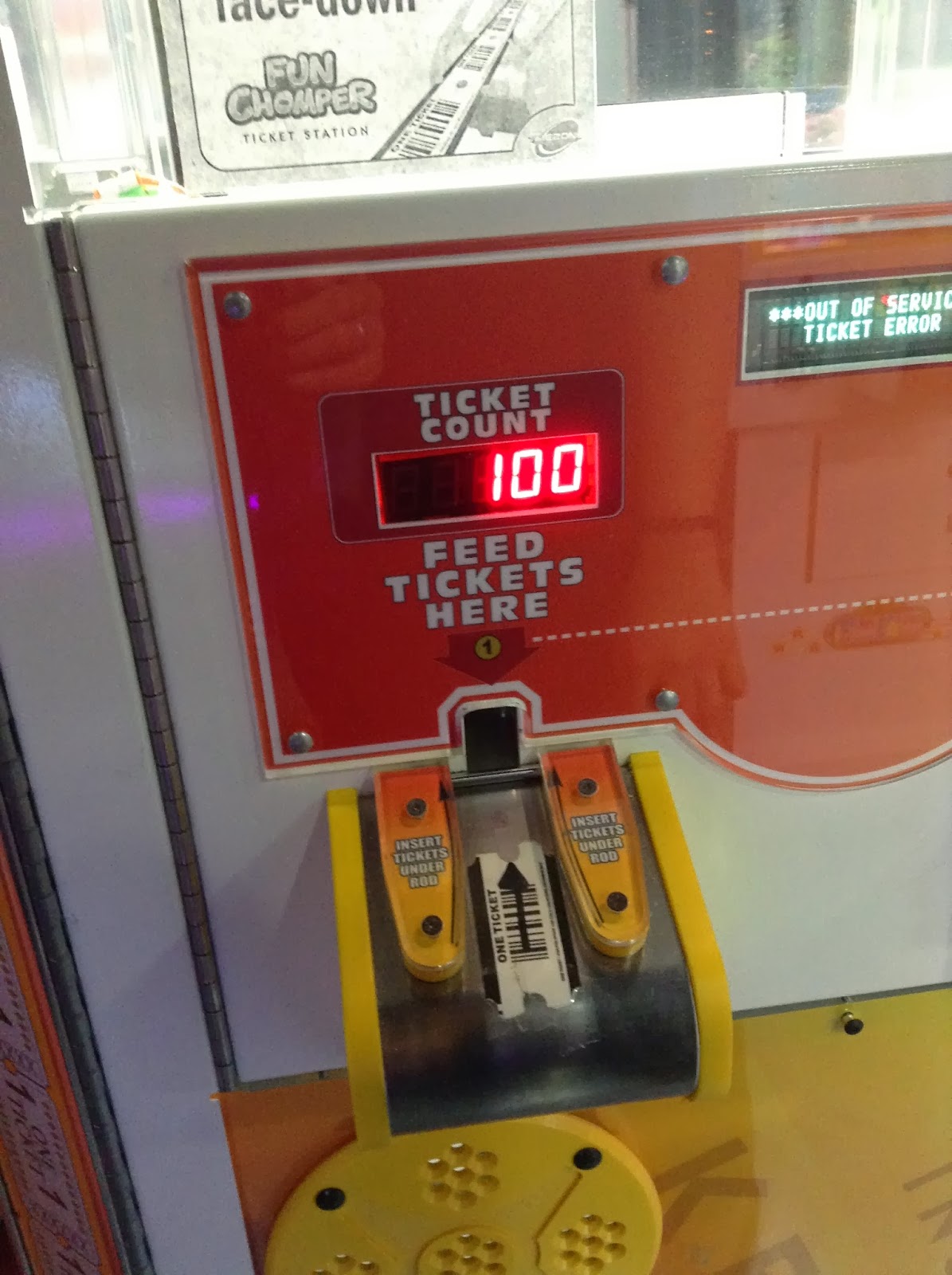 Abby's Blog: Arcade Fun time at Timezone!