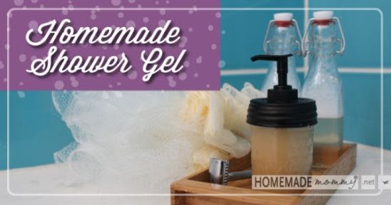 Easy Homemade Shower Gel | Homemade to Healthy