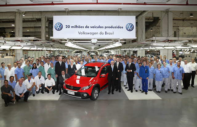 Volkswagen do Brasil: 20 milhões de veículos produzidos