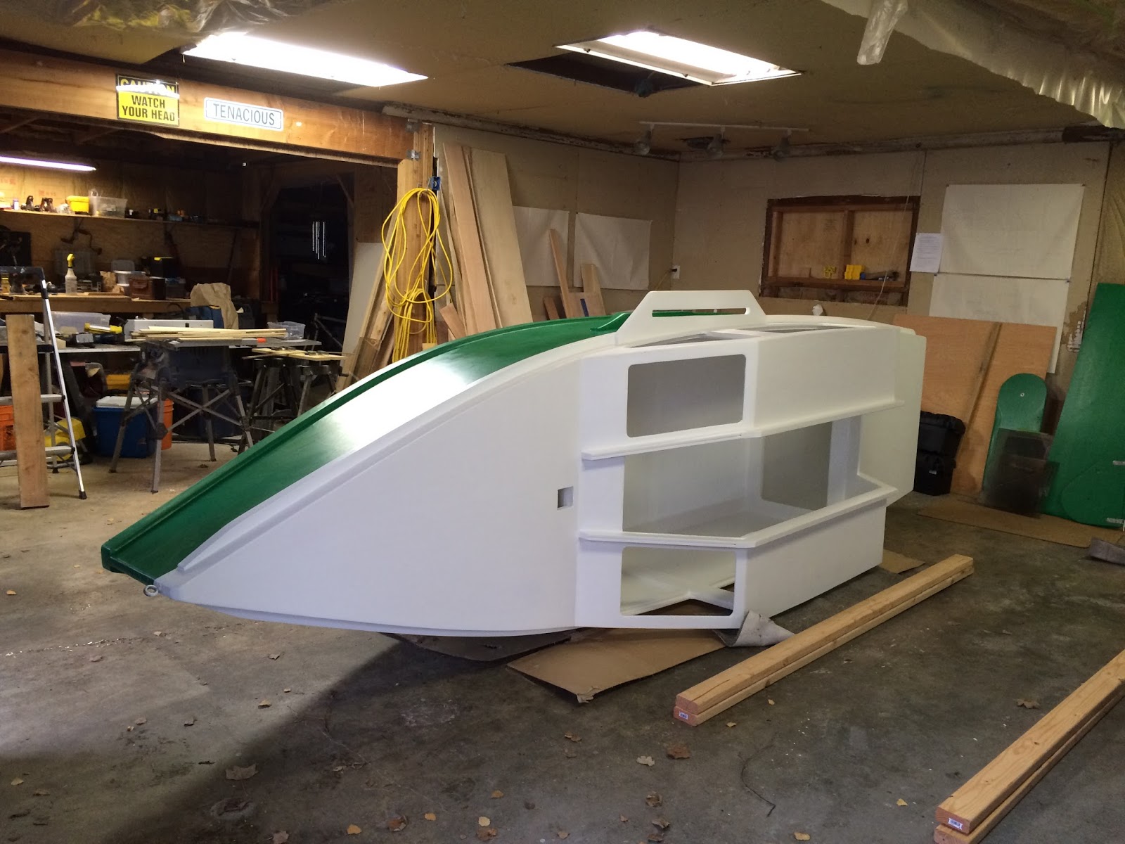 Michalak Robbsboat build: February 2016