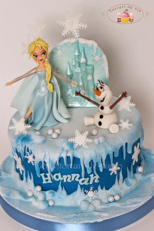 Torturi de vis: Tort cu Frozen pentru Hannah