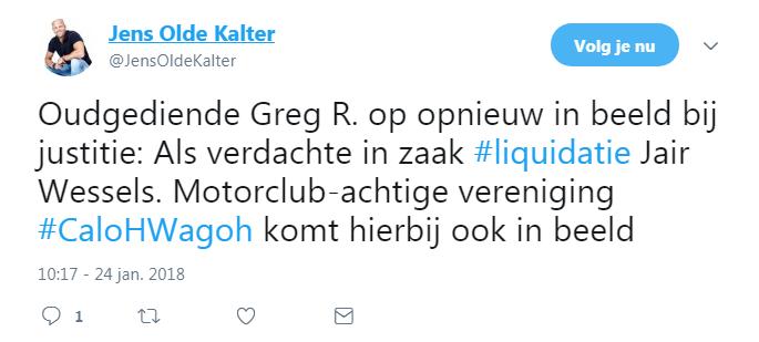 Bondtehond bij het liquidatieproces: Greg Remmers ontkent iedere ...