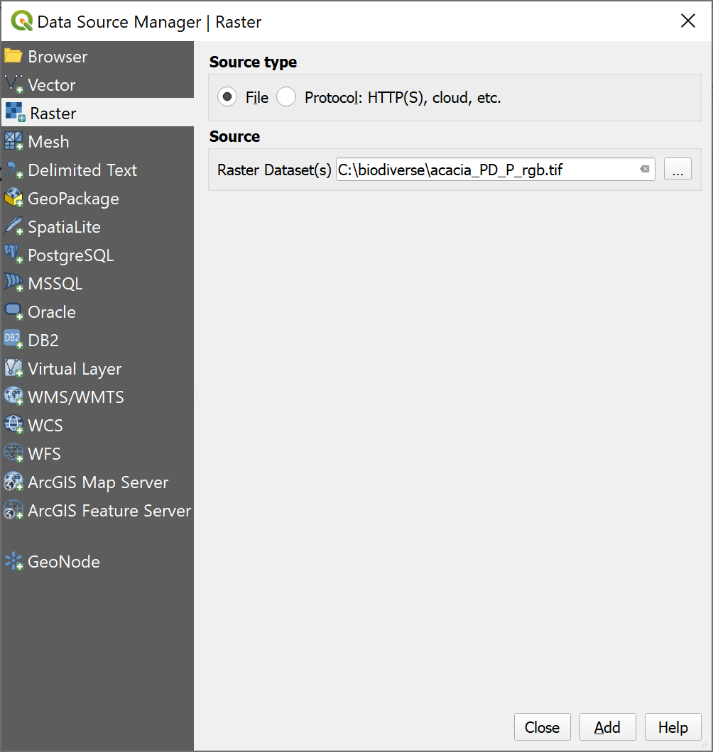 Biodiverse analysis software: 2019