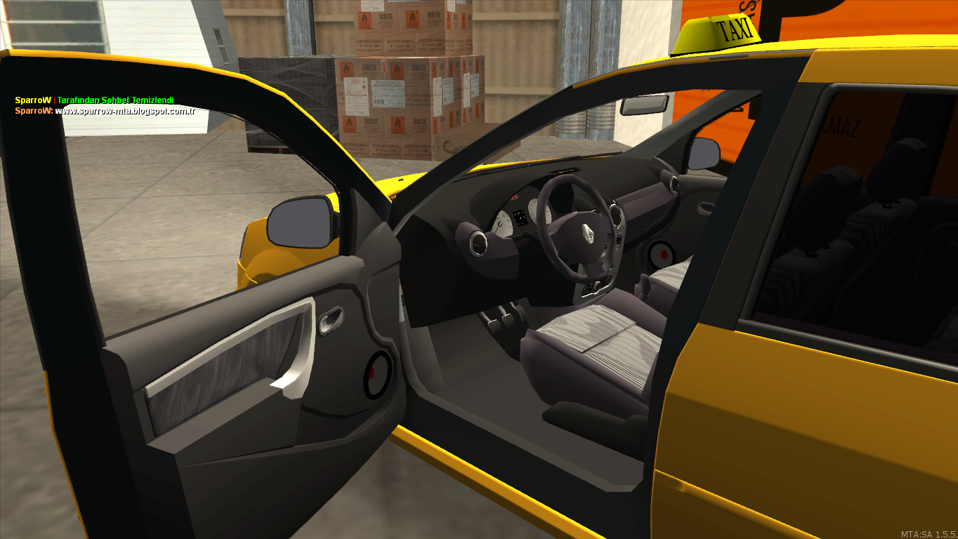 MTA SA Renault Logan Taxi Scripti