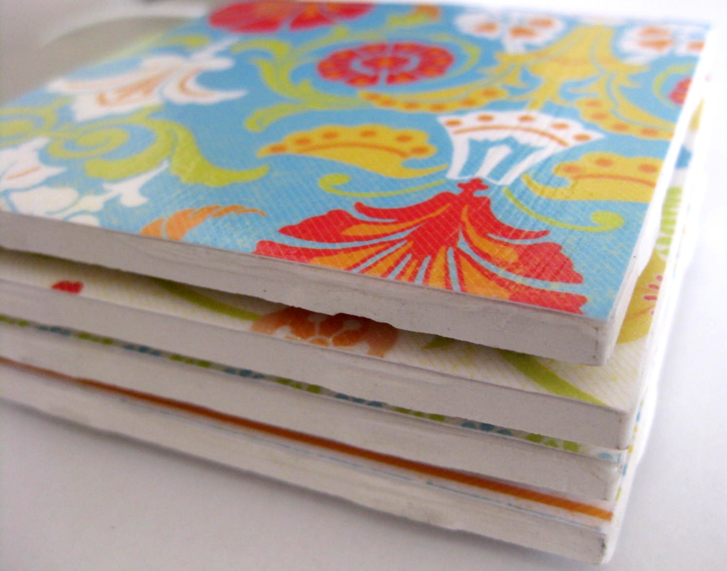 19Eighty Expressions: Mod Podge Tile Coasters