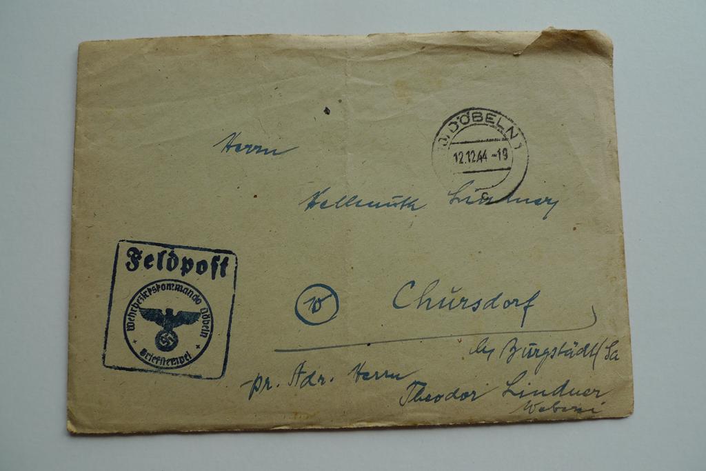 Lettre Feldpost 1944 | Alpes Militaria