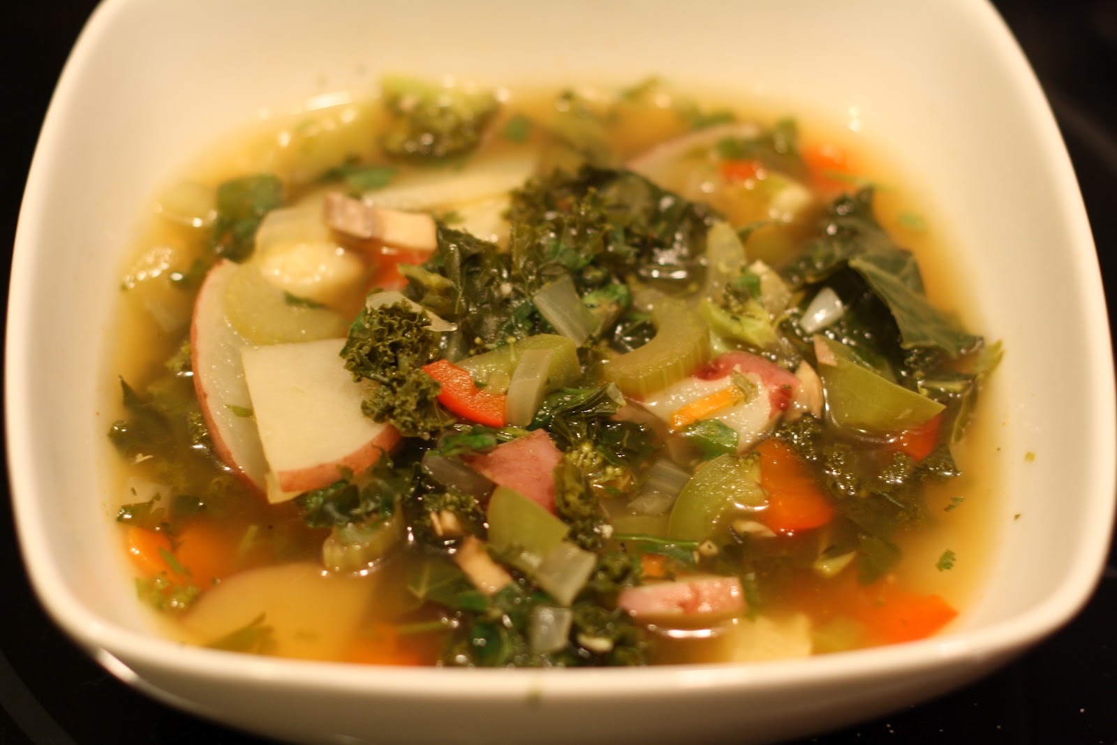 Making Mama's Kitchen: Fresh Vegetable Soup
