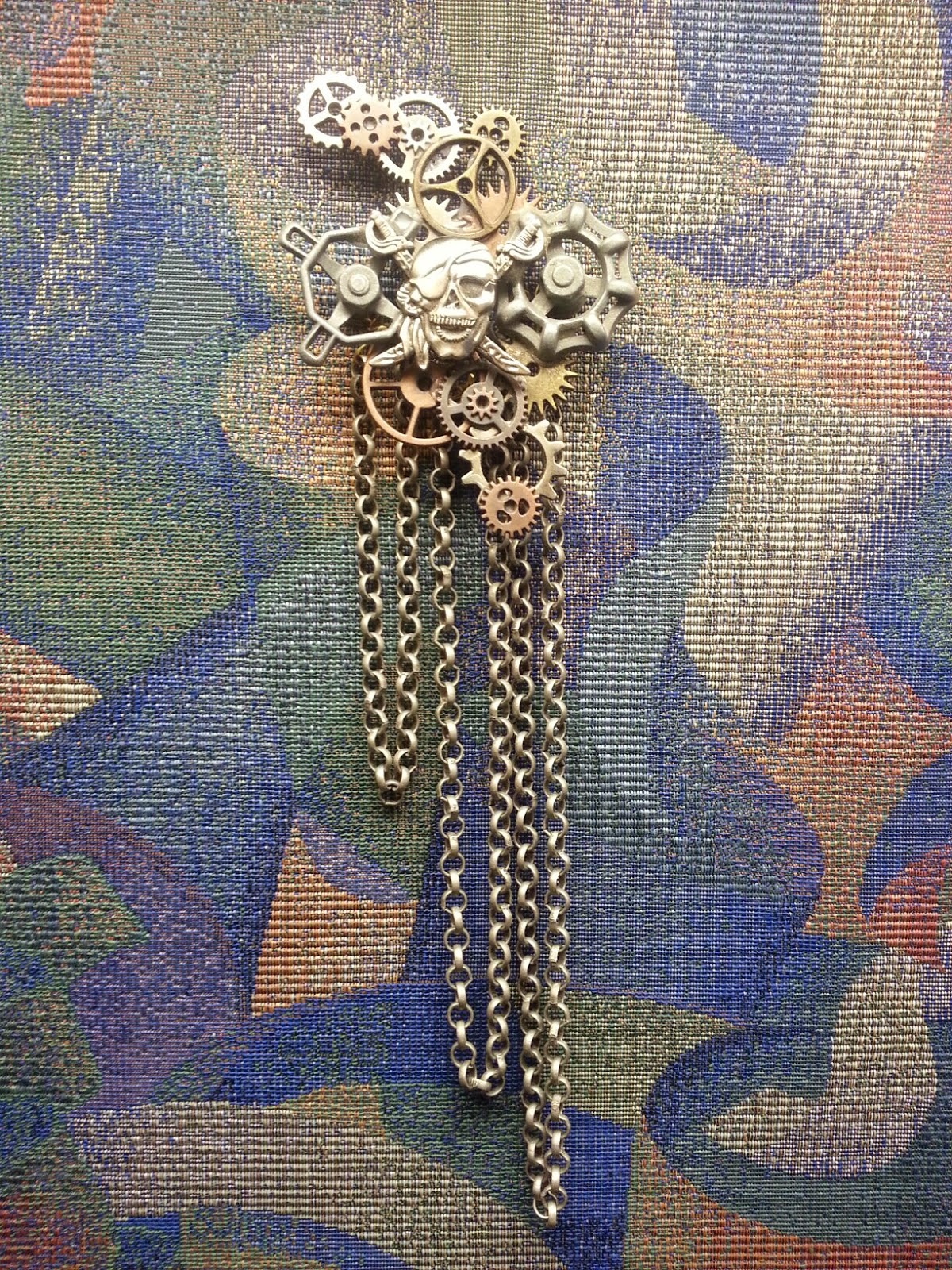 Steve's Stuff: Steampunk Airship Pirate Pin