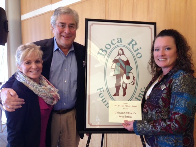 Unicorn Children's Foundation: Thank You Boca Rio Foundation!