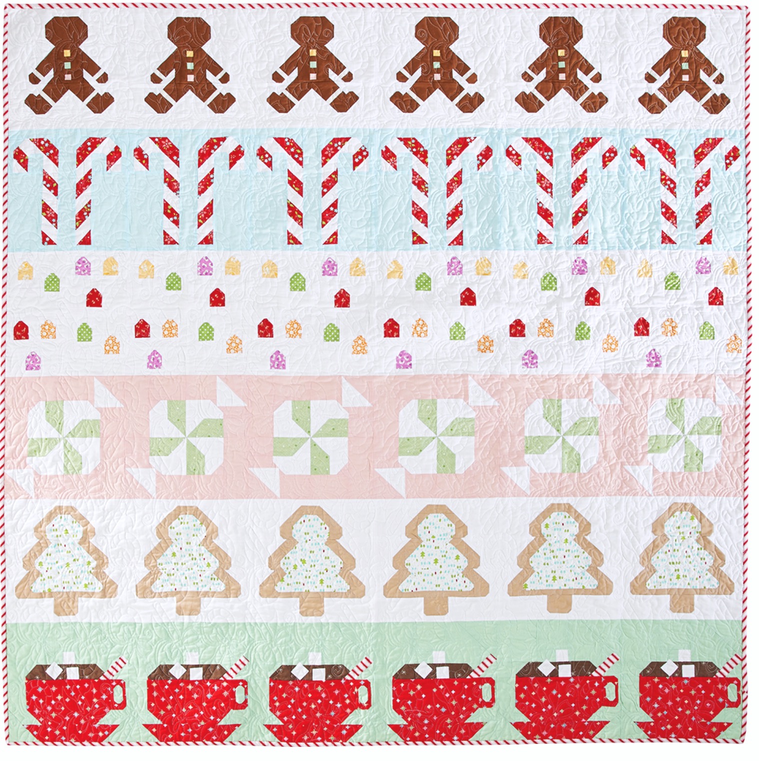 The Gingerbread House Quilt