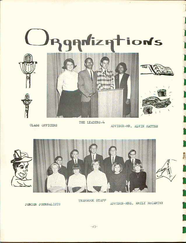 Historic Perth Amboy Virtual Museum: Shull School Yearbook 1966 - Part 4
