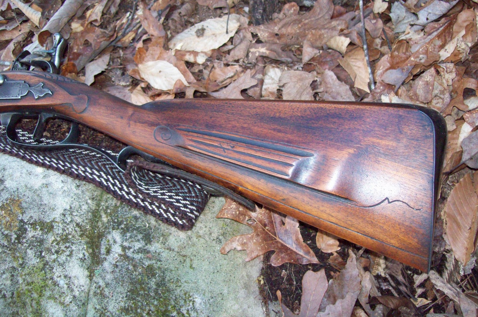 Contemporary Makers: Mike Brooks Rifle with Curt Lyles Hunting Pouch ...