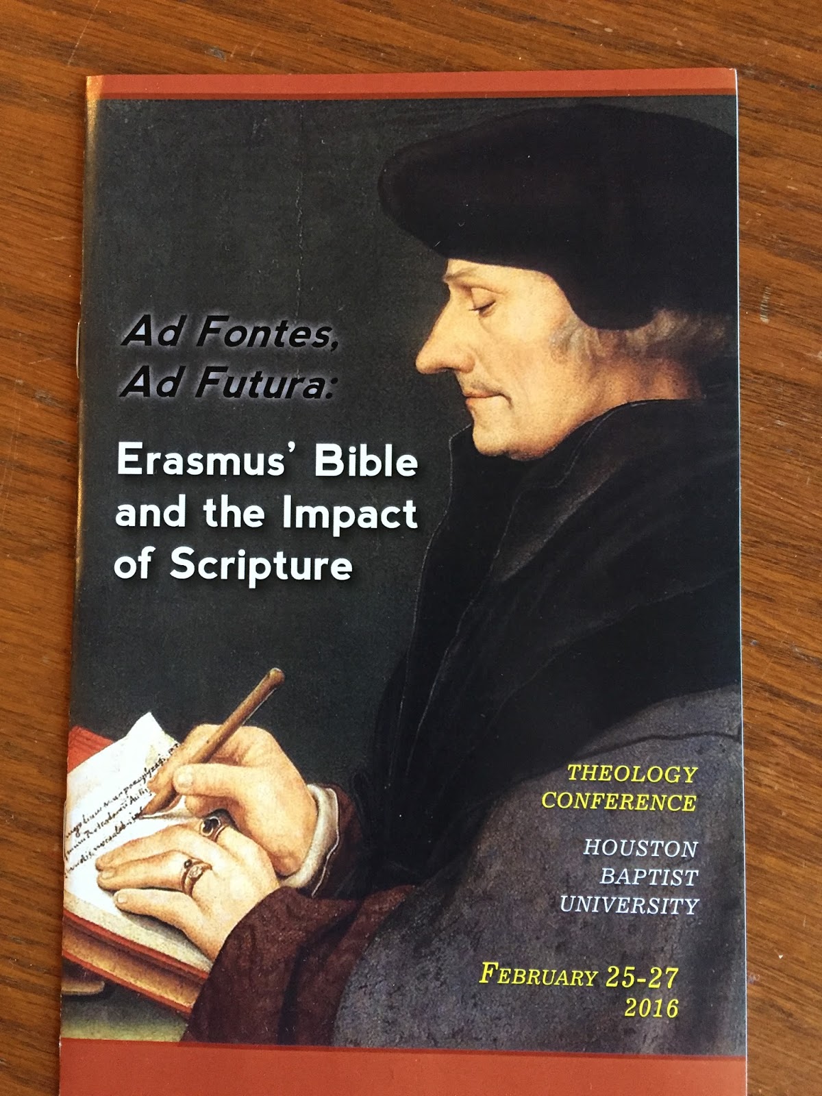 stylos: HBU Erasmus Conference Notes: Lecture 1: Timothy George on ...