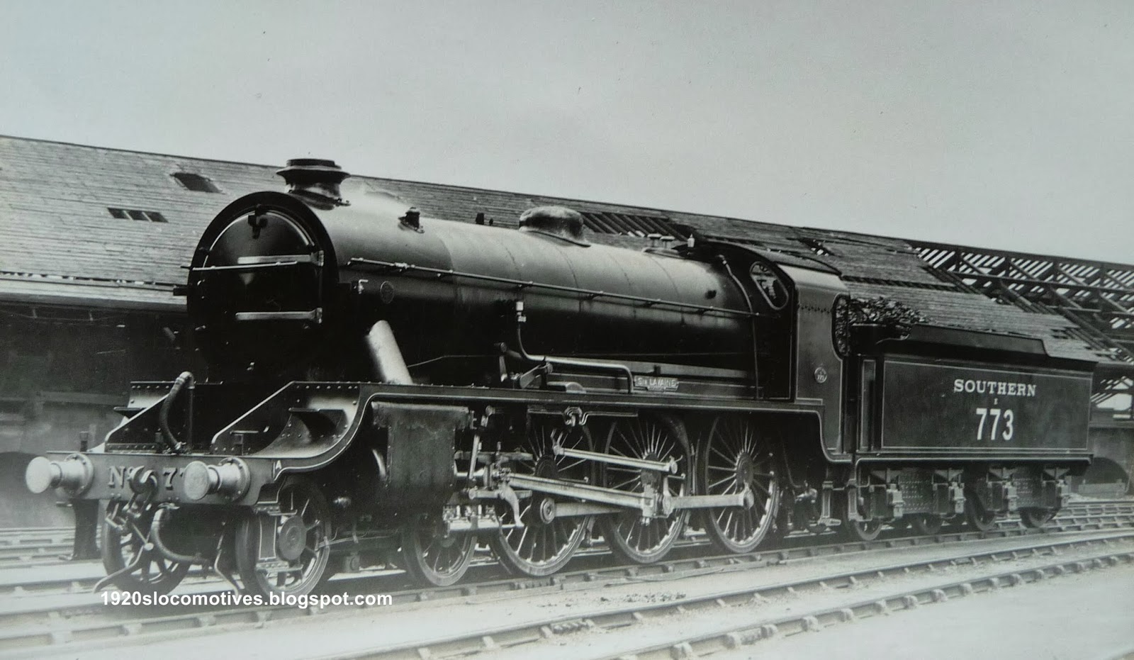 Steam Locomotives - 1920s: Southern Locomotives, 1920s.
