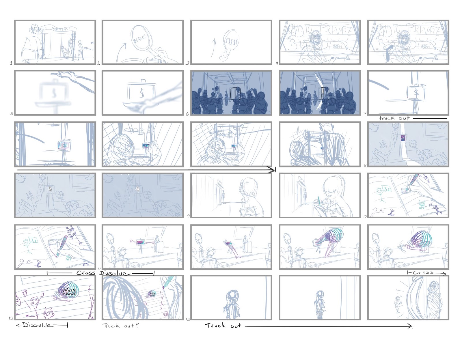 General Postings: Storyboards (Animation)