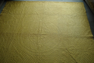 Welsh Quilts: Yellow Weardale Quilt