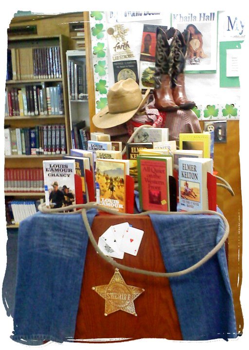 Library Displays: The Wild West