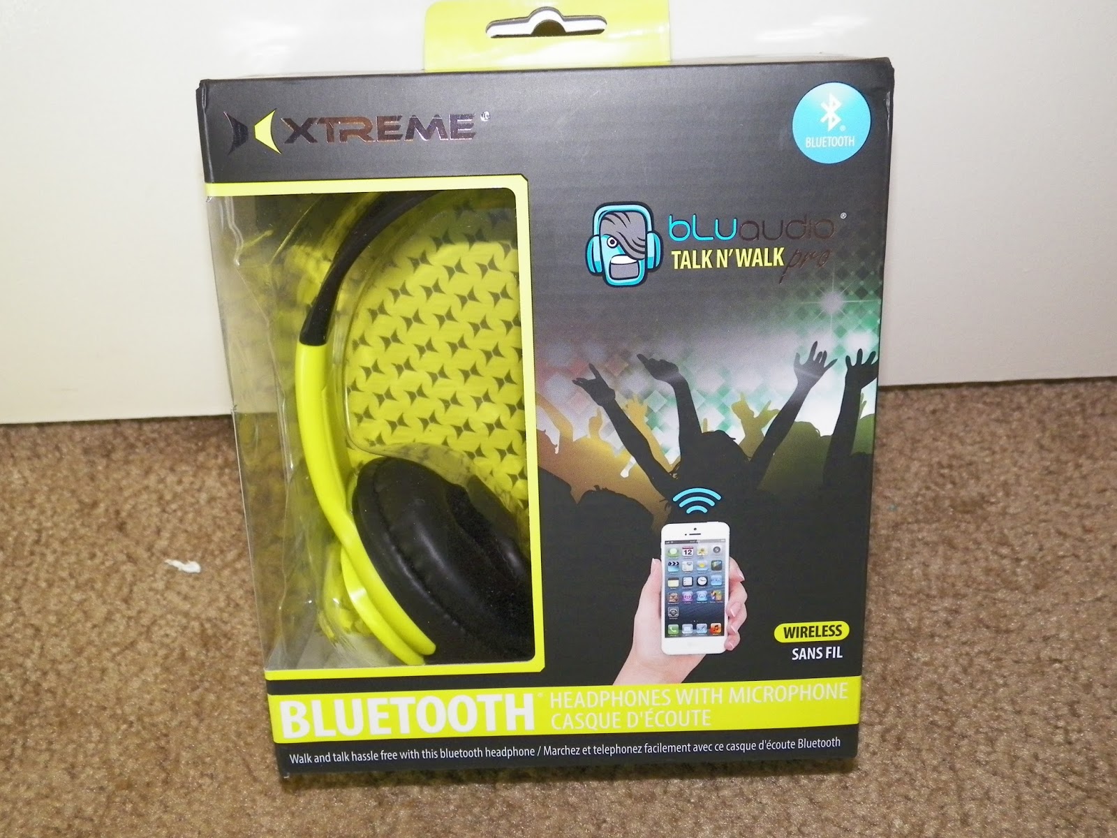 mygreatfinds: Bluetooth Wireless Talk n' Walk Premium Stereo Headphones ...