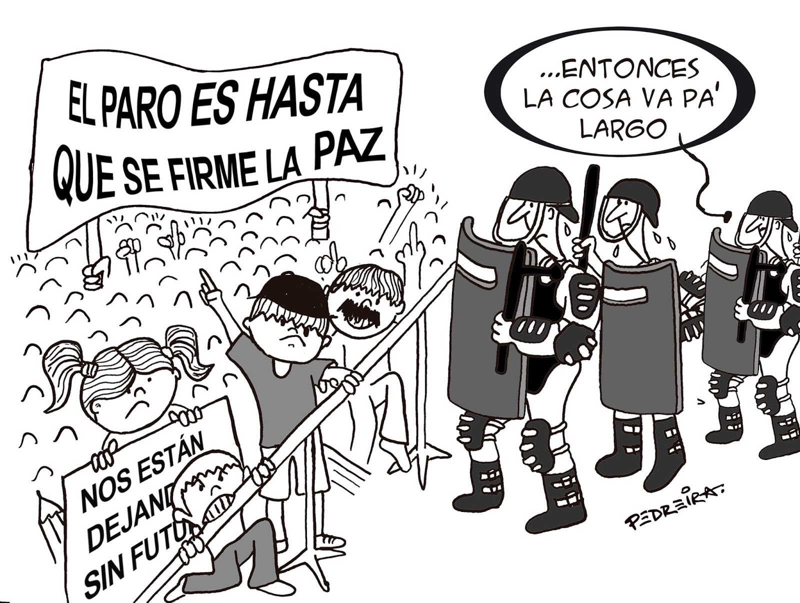 PEDREIRAHUMOR: El Paro