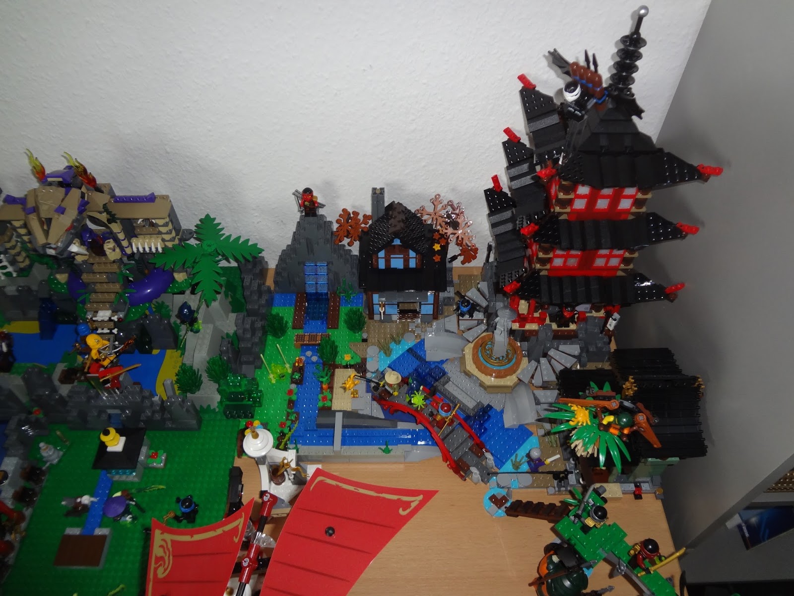 LEGO Vincent: Lego NINJAGO Layout final update (for now)!