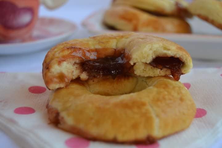 CIAMBELLINE AL FORNO CON CONFETTURA DI FRAGOLE - Anna Maria Conti