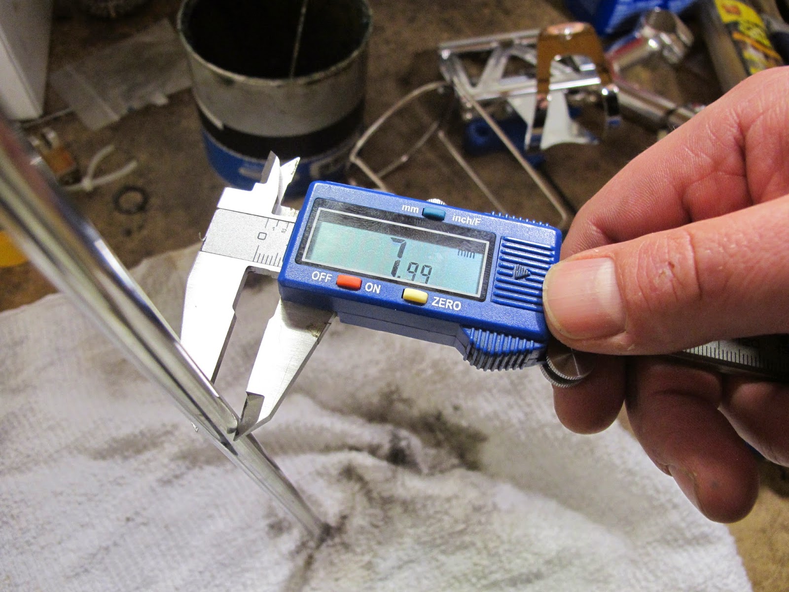The Velo ORANGE Blog: Digital Calipers, the most useful tool in the shop