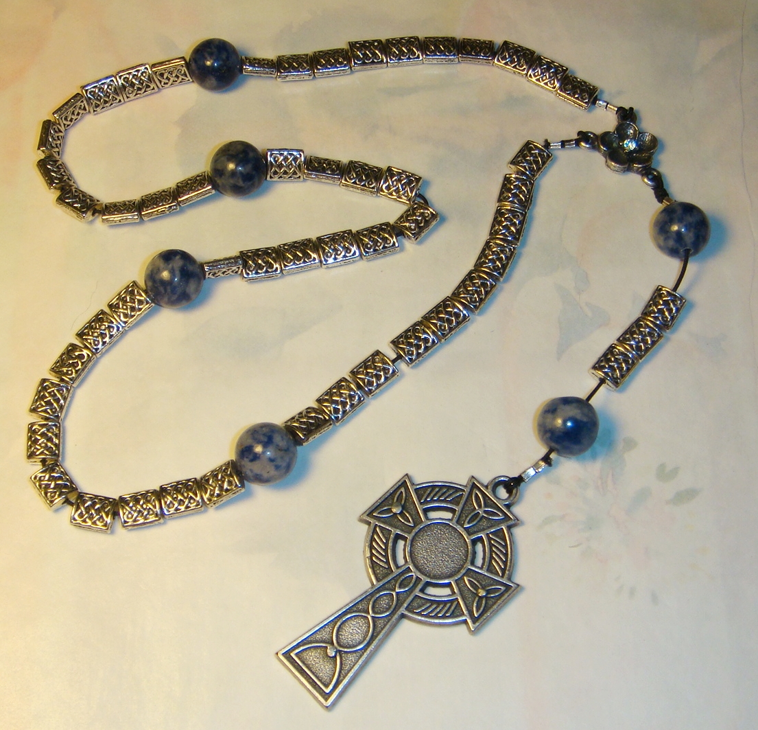 The Recycled Cottage & Garden: Medieval Rosaries at Saintly Images