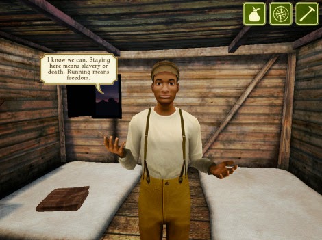 Serious Games As A Choose-Your-Own-Journey From Slavery To Freedom