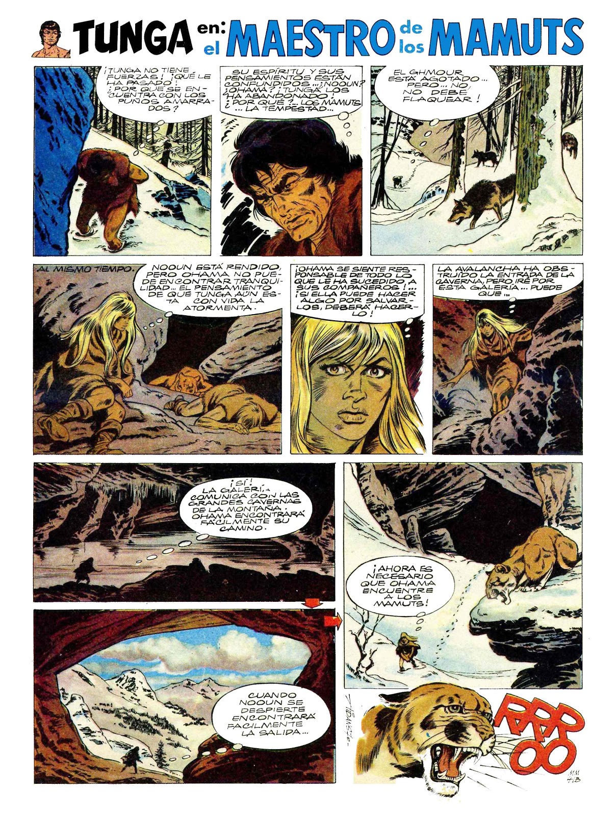Los cómic de Machete: Tunga: El maestro de los mamuts