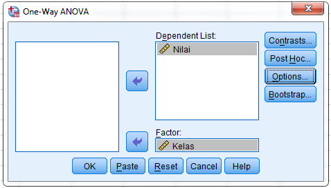 CONTOH ONE WAY ANOVA DENGAN JUMLAH N SAMPEL BERBEDA MENGGUNAKAN IBM ...