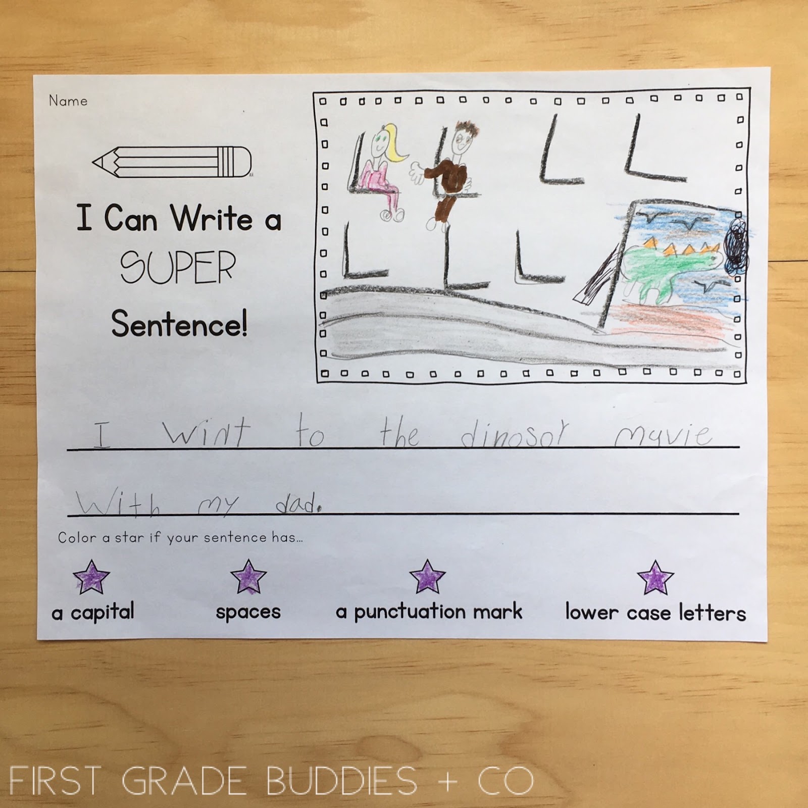 Mini Lessons for Introducing Writer's Workshop | First Grade Buddies