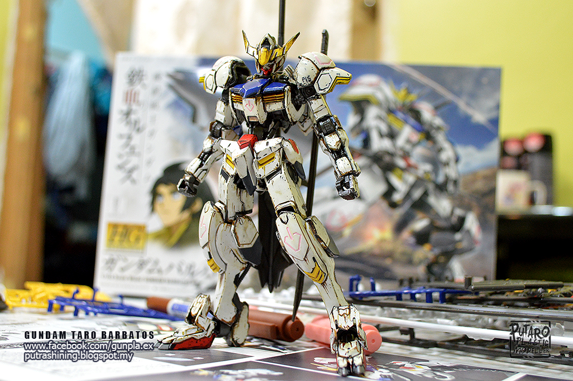 HGIBO 1/144 GUNDAM BARBATOS Custom Weathering by Putra Shining