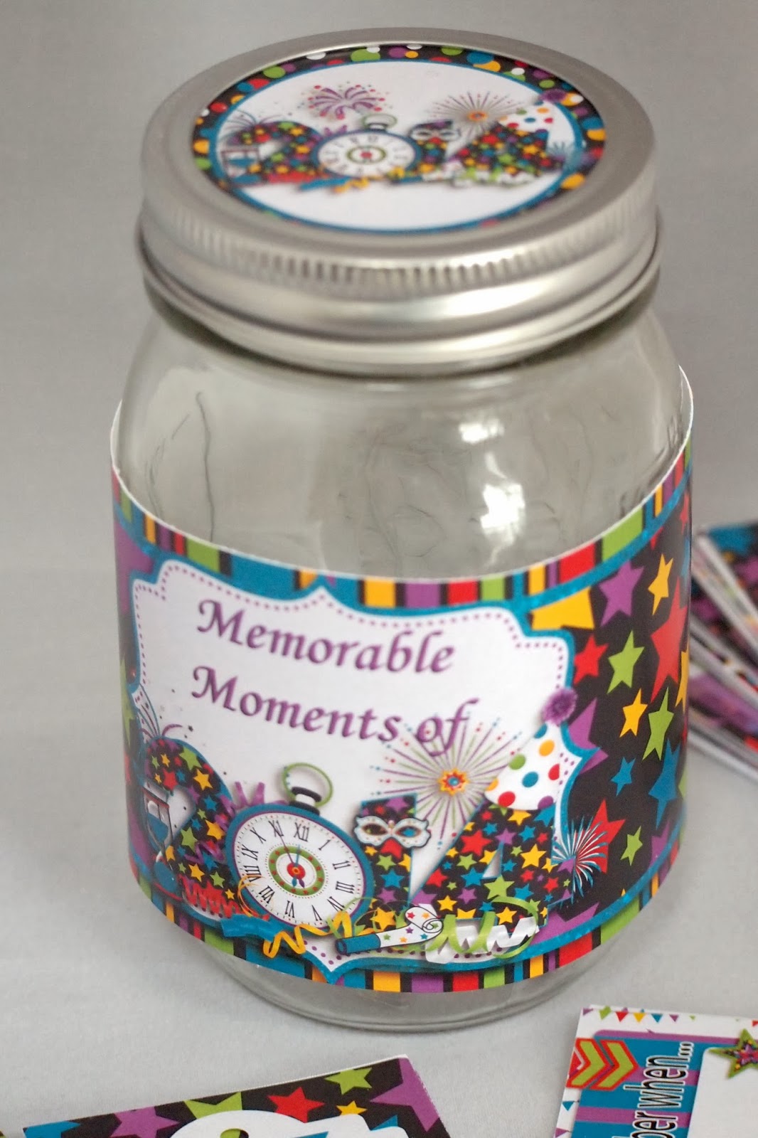 A-Manda Creation: New Year's printable memory jar project