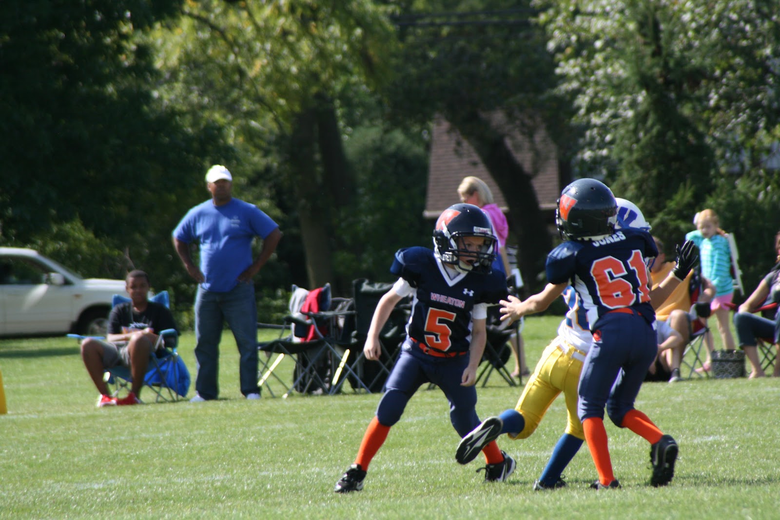 Wheaton Rams Team Black 73lbs: Wheaton Bowl vs. Warren