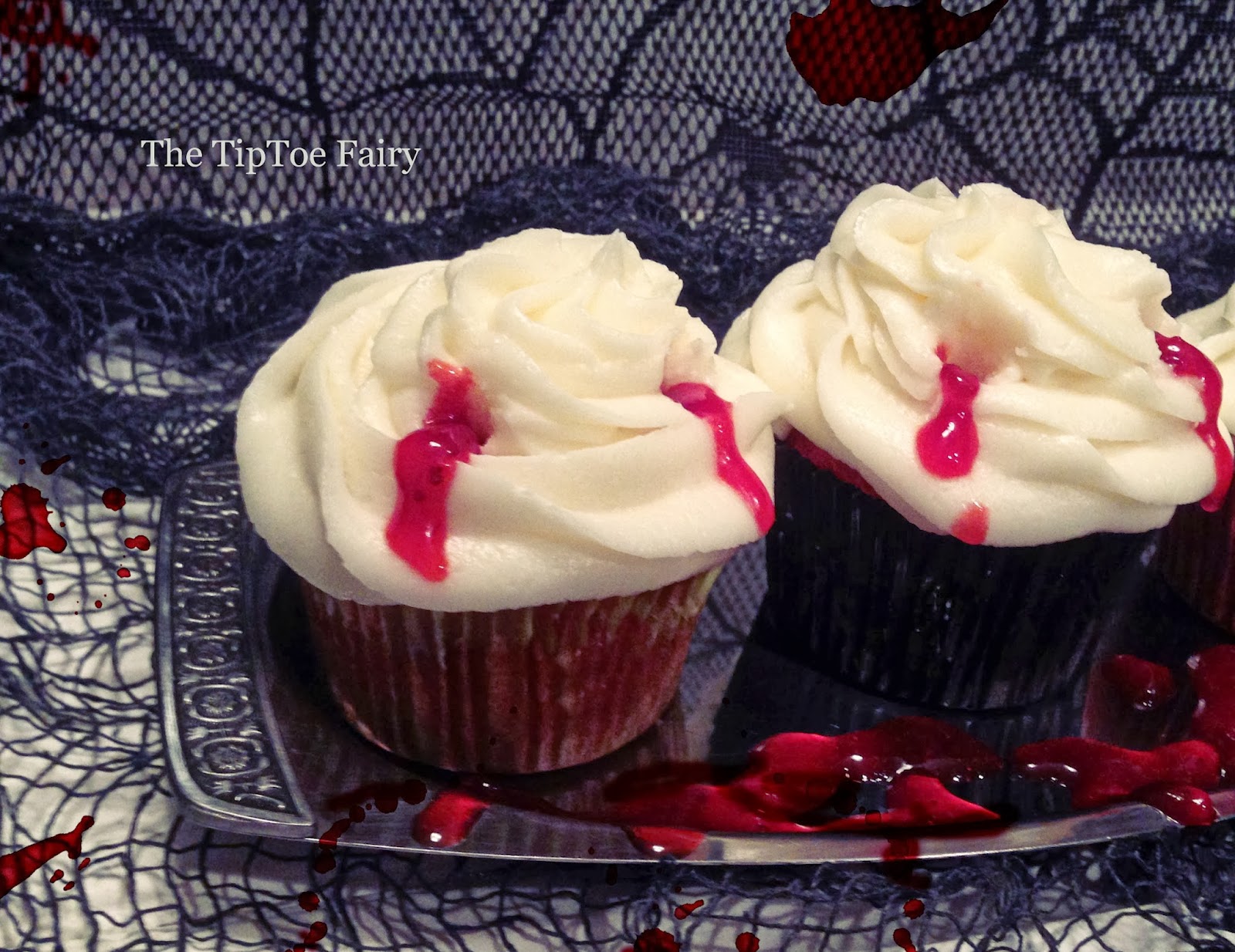 Blood Sucking Cupcakes | The TipToe Fairy