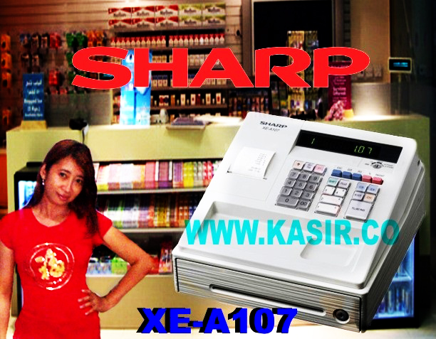 Sharp XE-A107 Mesin Kasir Murah dan terbaru