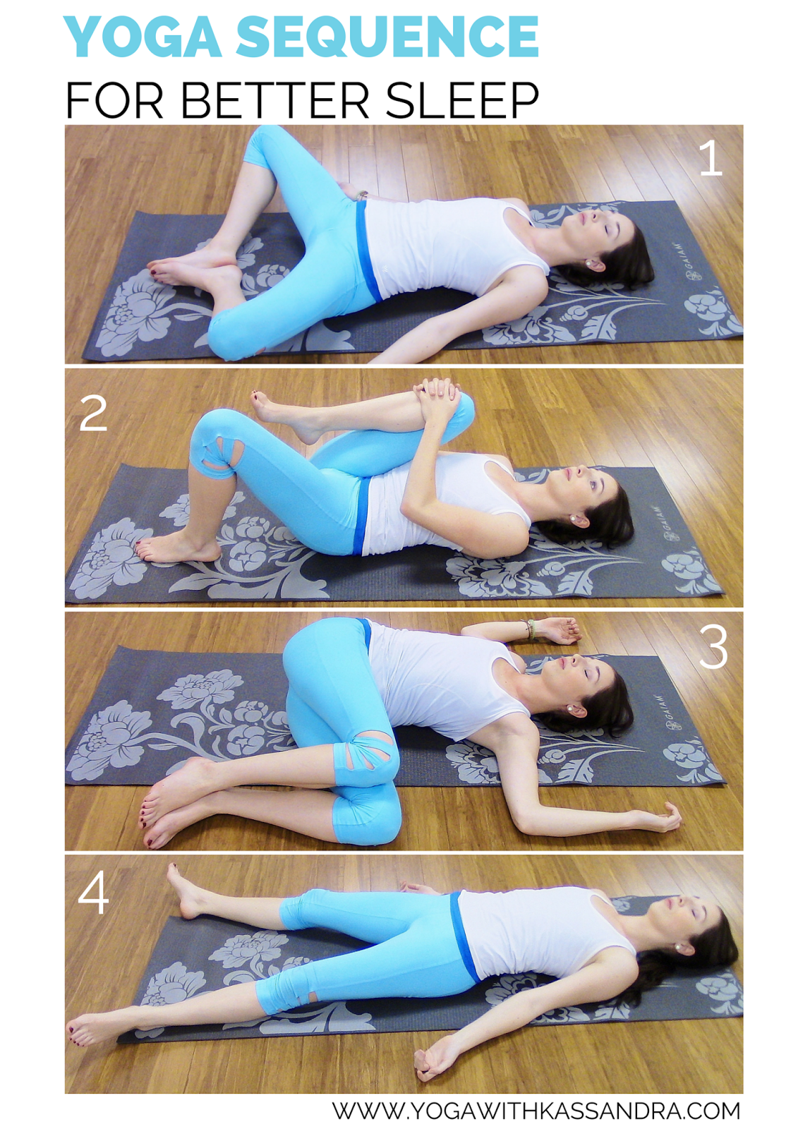 Yoga For Sleep - A Short Sequence - Yoga with Kassandra Blog