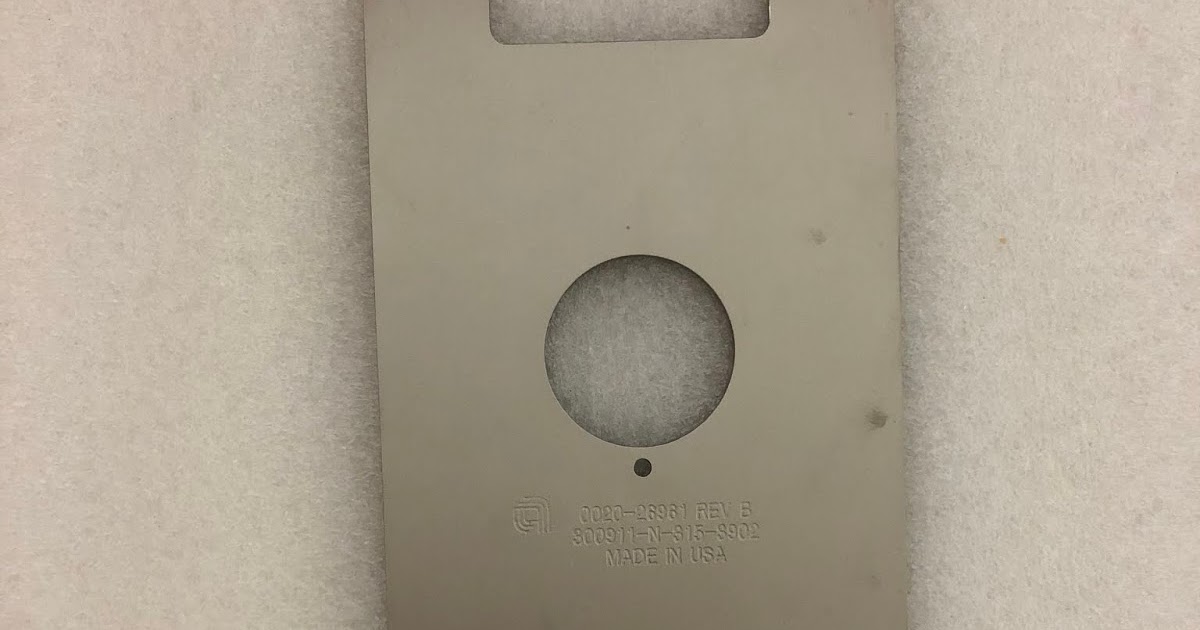 0020-26961 BLADE, 8" BUFFER, THIN METAL