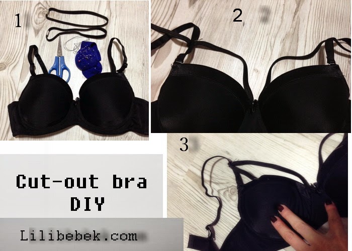 Lilibebek: Cut-out bra DIY