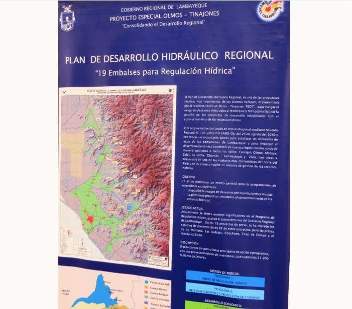 Fotos e Imágenes del Perú: Proyecto Especial Olmos-Tinajones