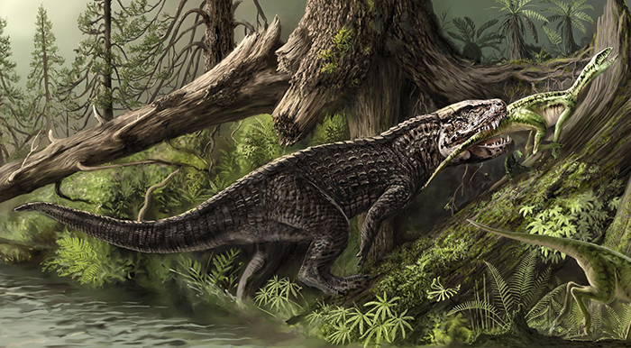 Mundo Pré-Histórico: Postosuchus, o predador do Triássico