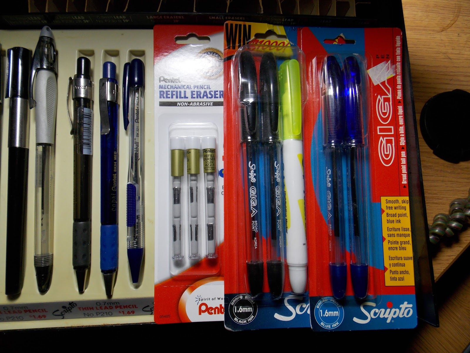 My Supply Room: Scripto In The Mail