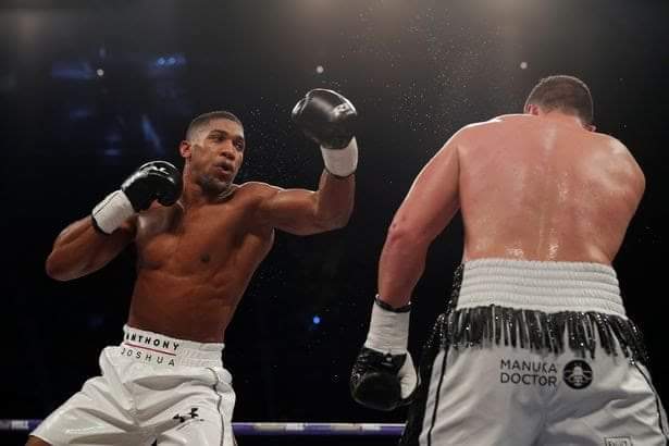 Nigerian Born Anthony Joshua Wins Four World Heavy Weight Boxing Belts ...