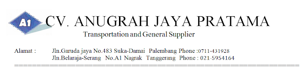 CV.Anugrah Jaya Pratama
