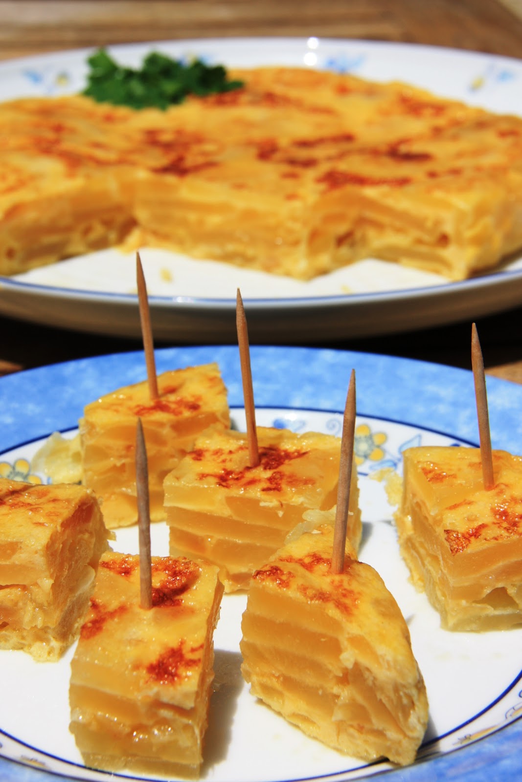 Tentações sobre a Mesa: Tortilla à Moda de la Basi