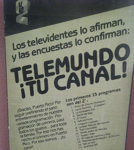UN DÍA COMO HOY: ¡Nació Telemundo Puerto Rico, 60 años!