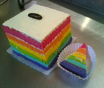 Ala Cheff. PEPEN ARIFIN.Net: Cara Membuat Rainbow Cake