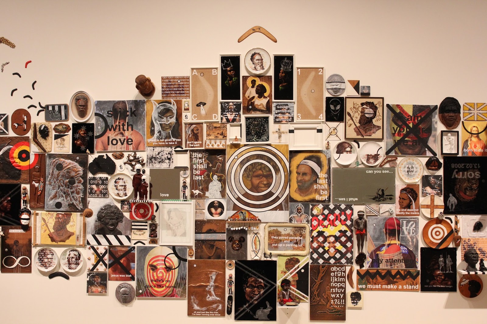 the yellow house in the U: Tony Albert - Projecting our future 2002 - 2013