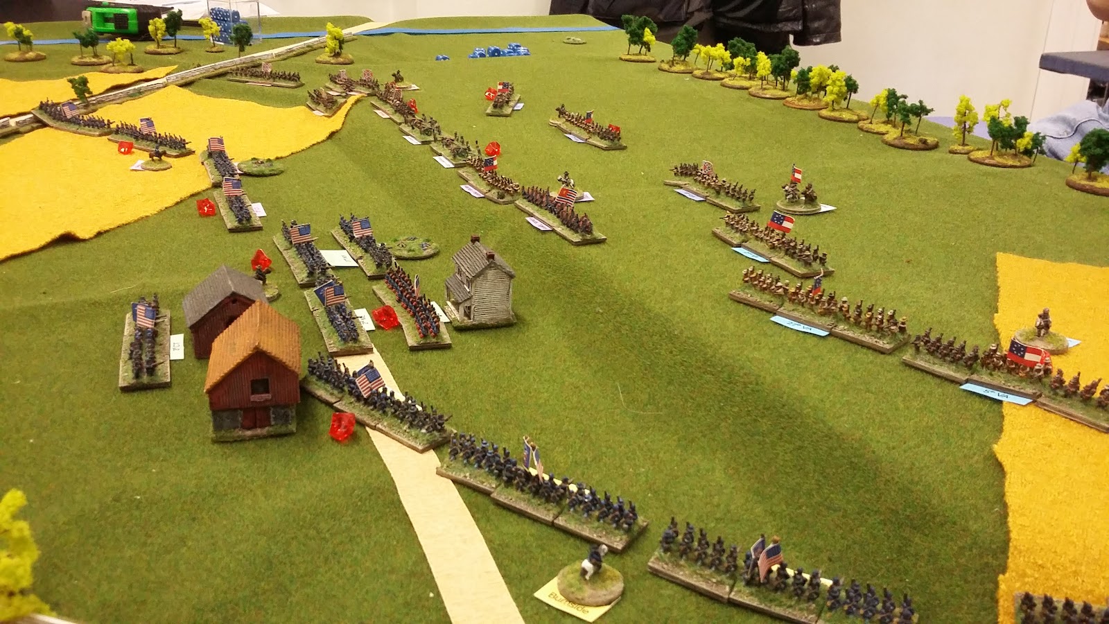 On Wargames and Such: Black Powder ACW: Henry House Hill